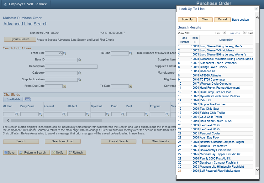 Advanced Line Search for Requistions and Purchase Orders Increases ...