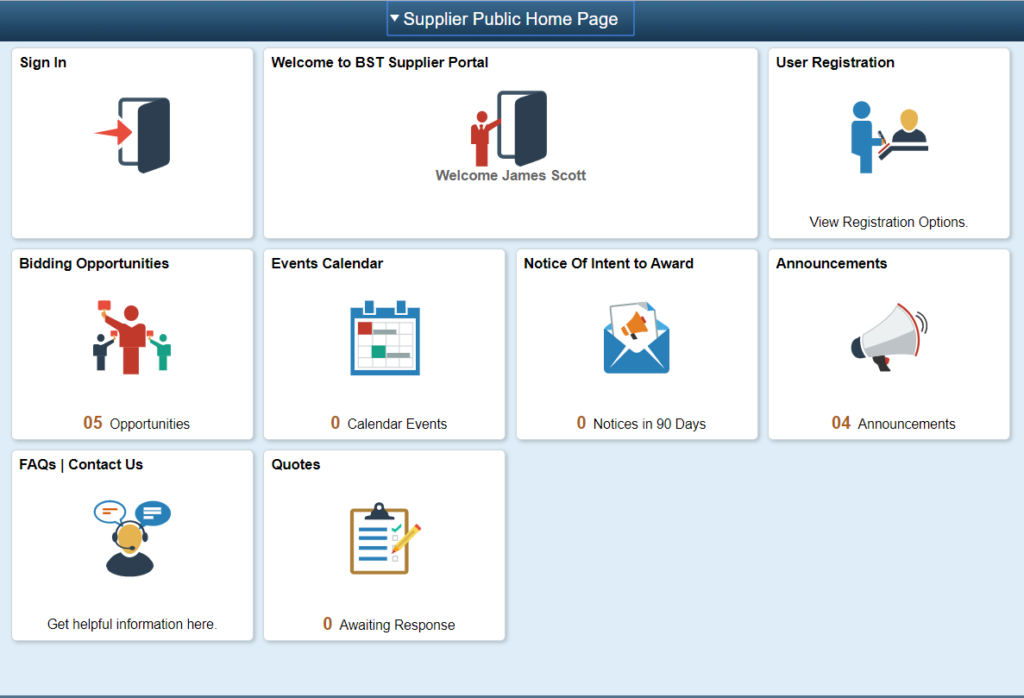 PeopleSoft Supplier Self Service Series - Part I | MIPRO